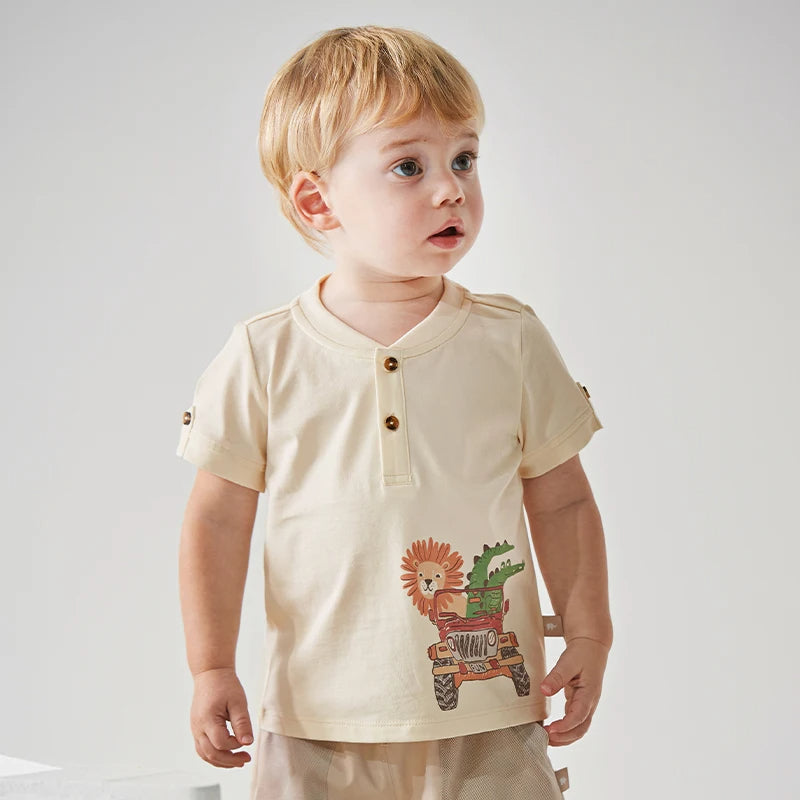 Lil' Explorers Henley – Chattam & Blair
